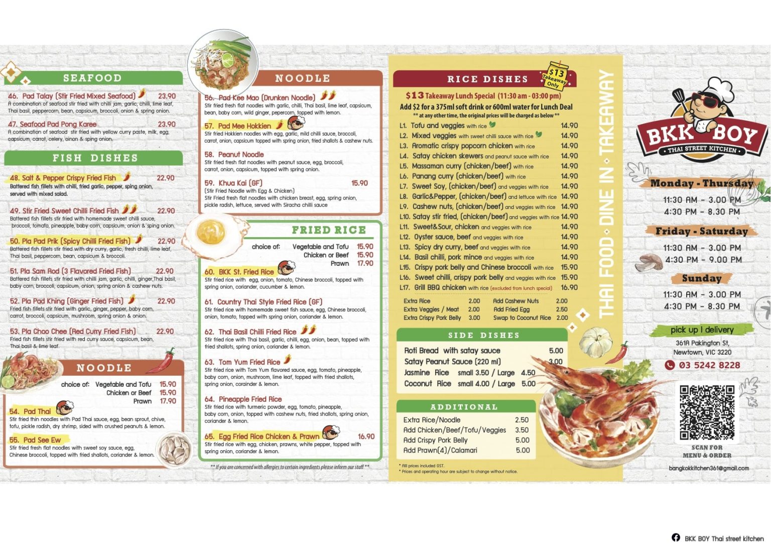 Best Thai Cuisine in Newtown - BKK Boy Thai Street Kitchen