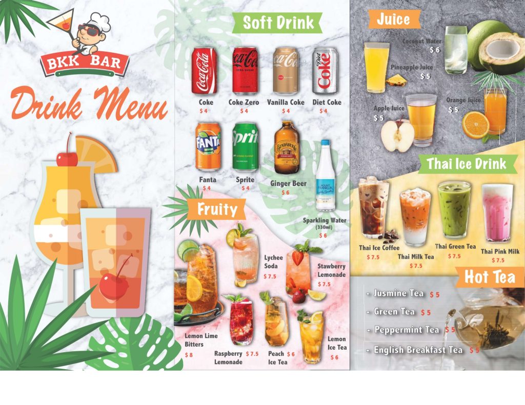 menu - BKK Boy Thai Street Kitchen