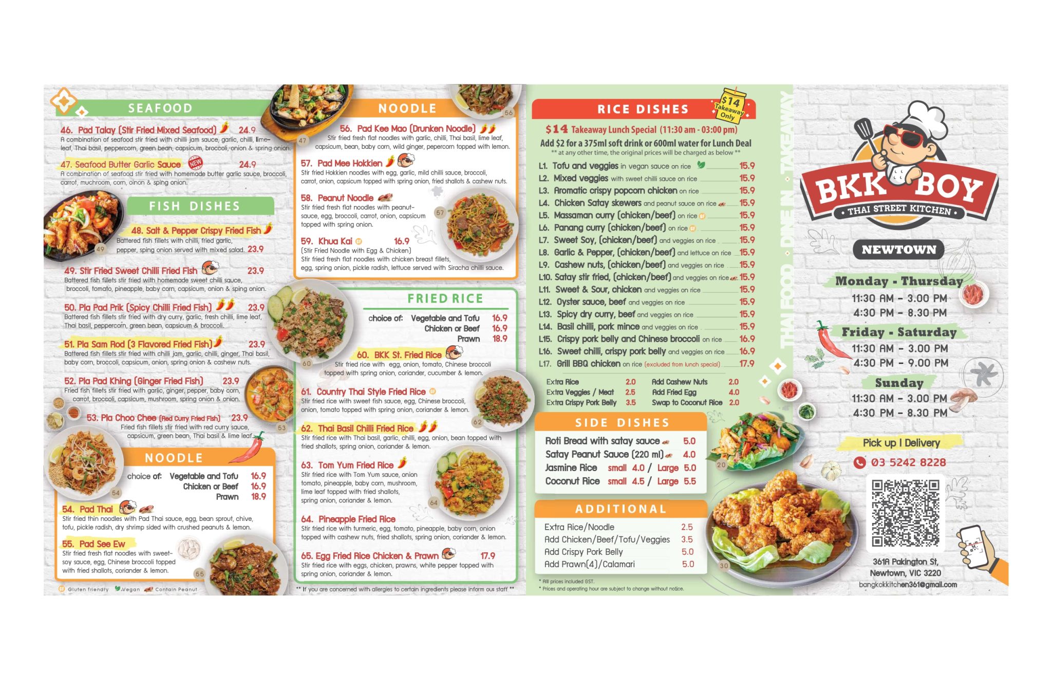 menu - BKK Boy Thai Street Kitchen